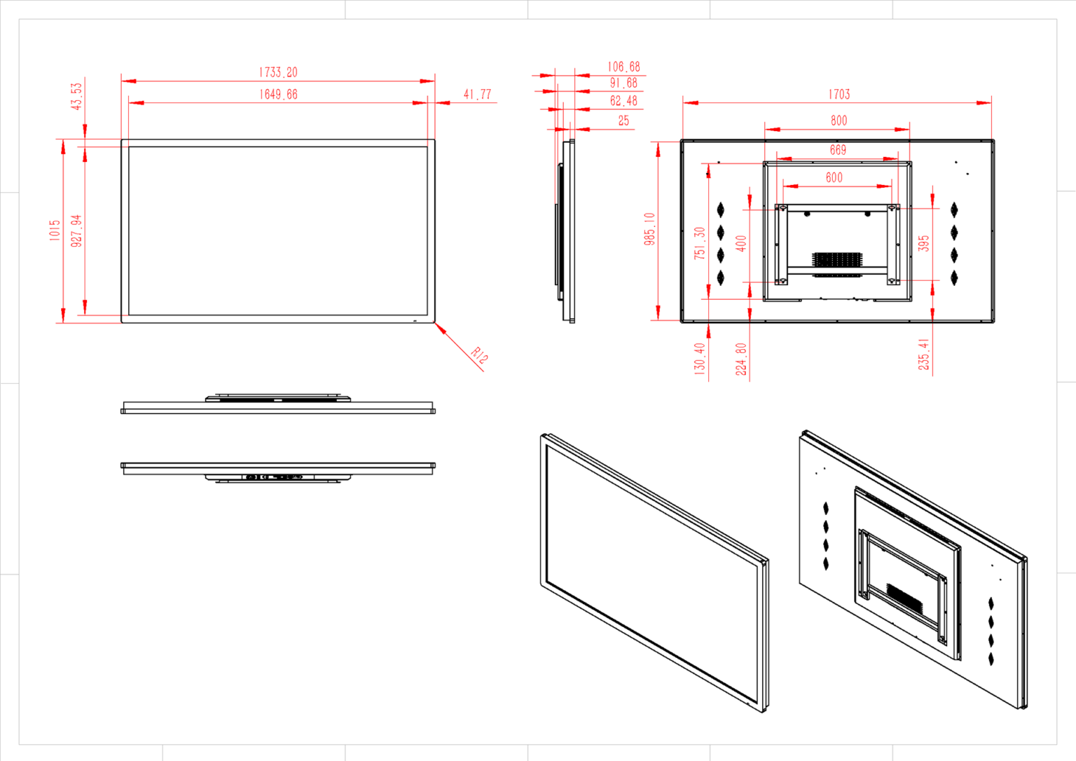 Touch Monitor - (주)포스텍
