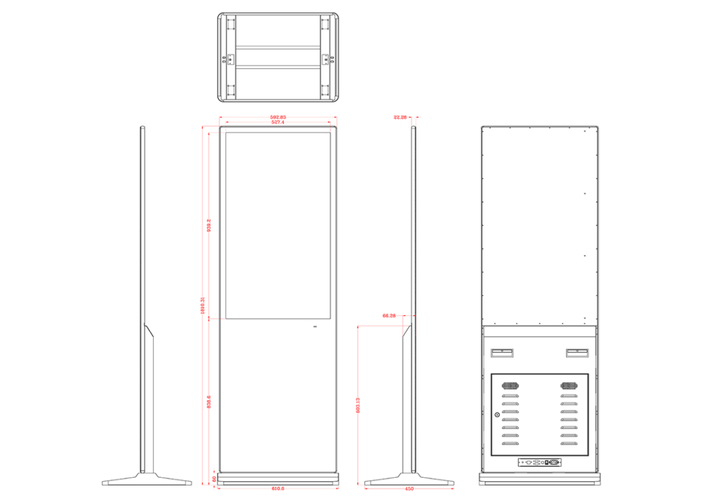 Digital Signage 실내용 - (주)포스텍